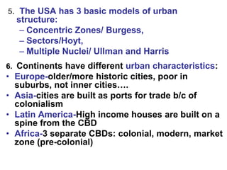 W1 urban models 1 | PPT
