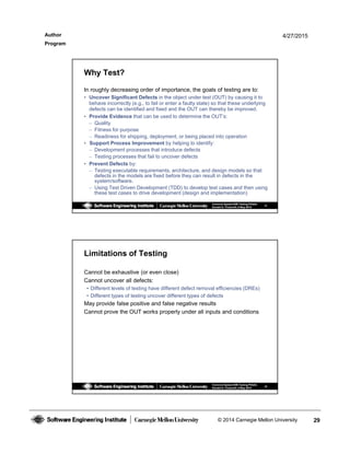 Common System and Software Testing Pitfalls | PDF