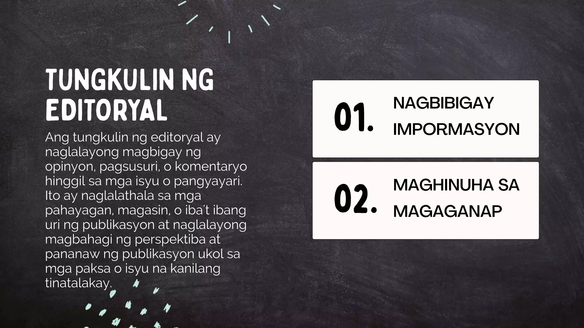 Pagsulat ng Editoryal | PPTX