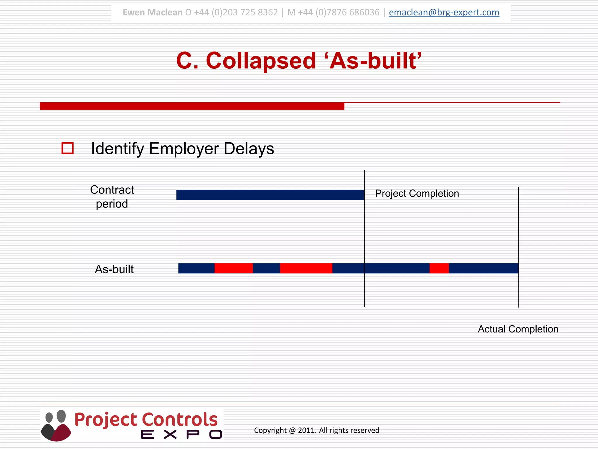 Session W2 - Delay Claims and Analysis Based on FIDIC Forms of Contract ...