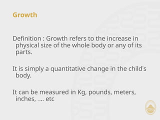 growth and development assessment in children.pptx
