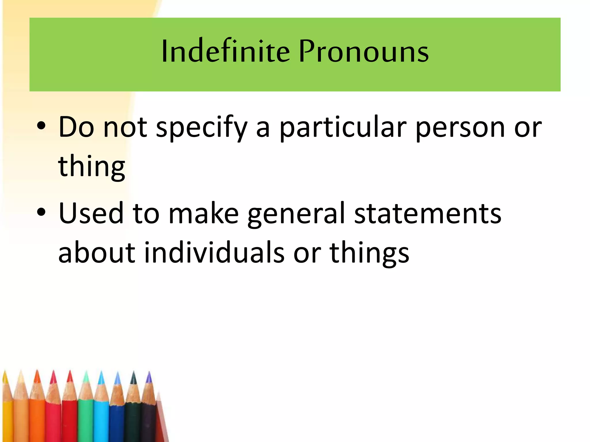 Pronouns: Kinds and Cases | PPTX
