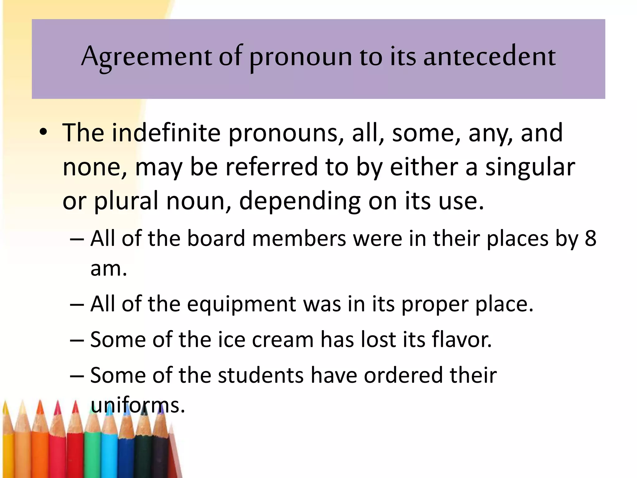 Pronouns: Kinds and Cases | PPTX