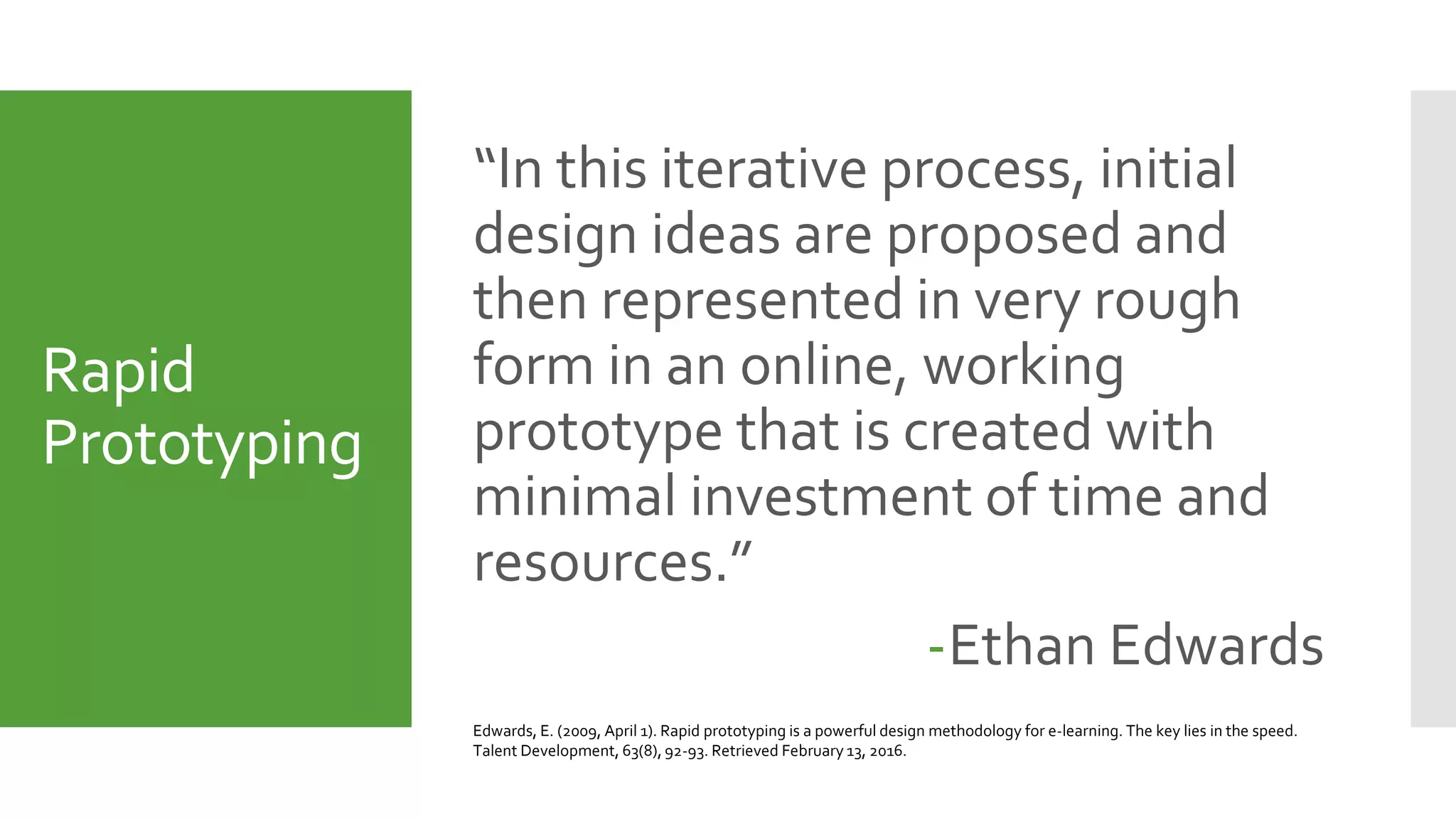 Overview of Rapid Prototyping ID Model | PPT