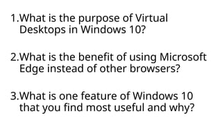 windows evolution of computer software icf | PPTX