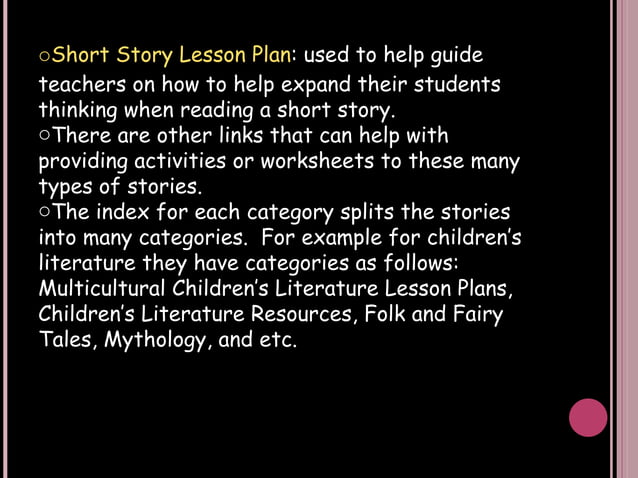 Lessons | PPT