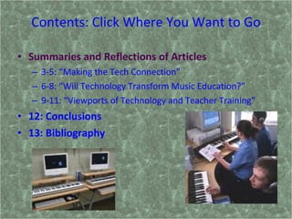 Technology in the Music Classroom | PPT