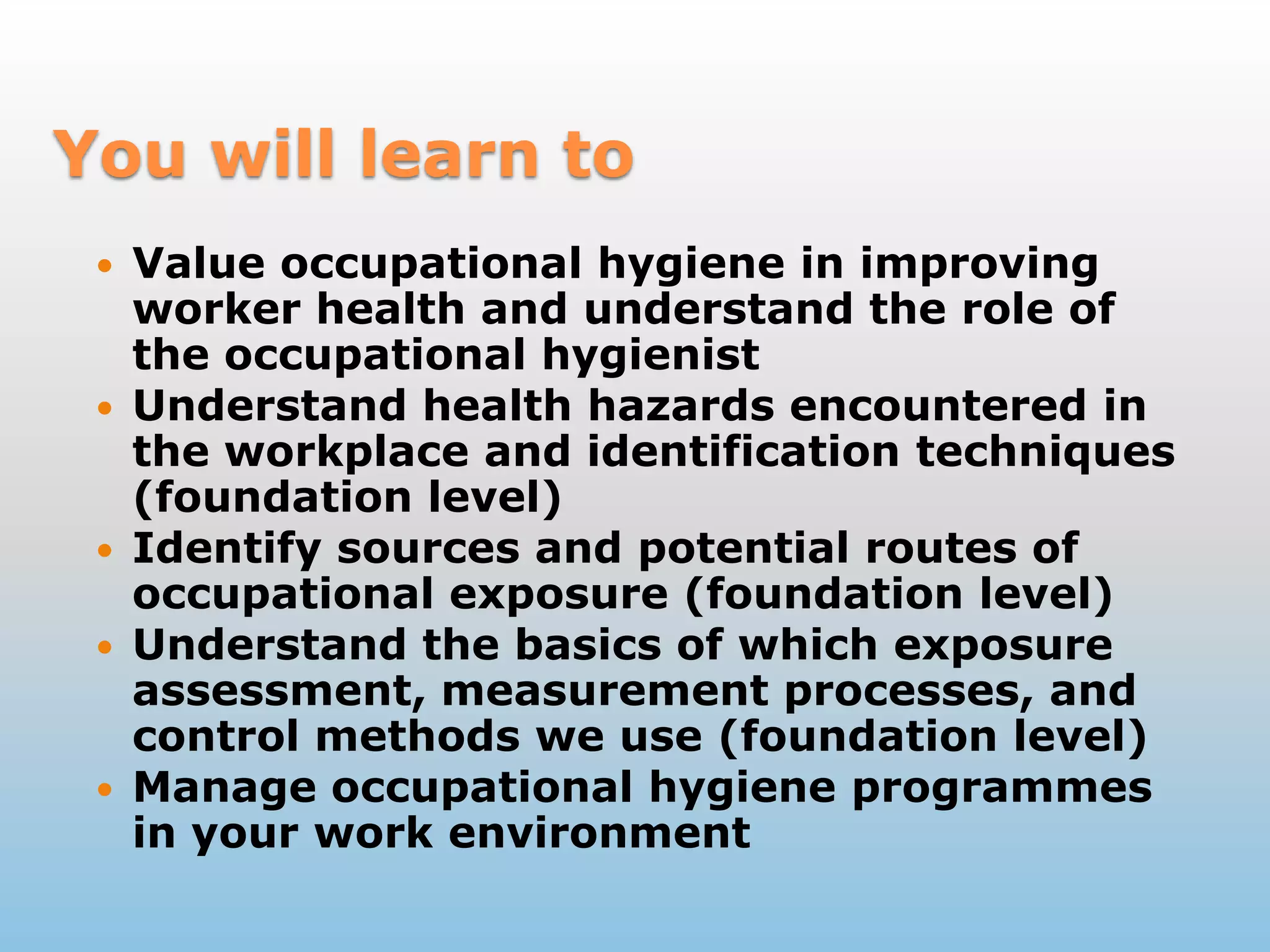 W201+Basic+Principles+in+Occupational+Hygiene | PPTX