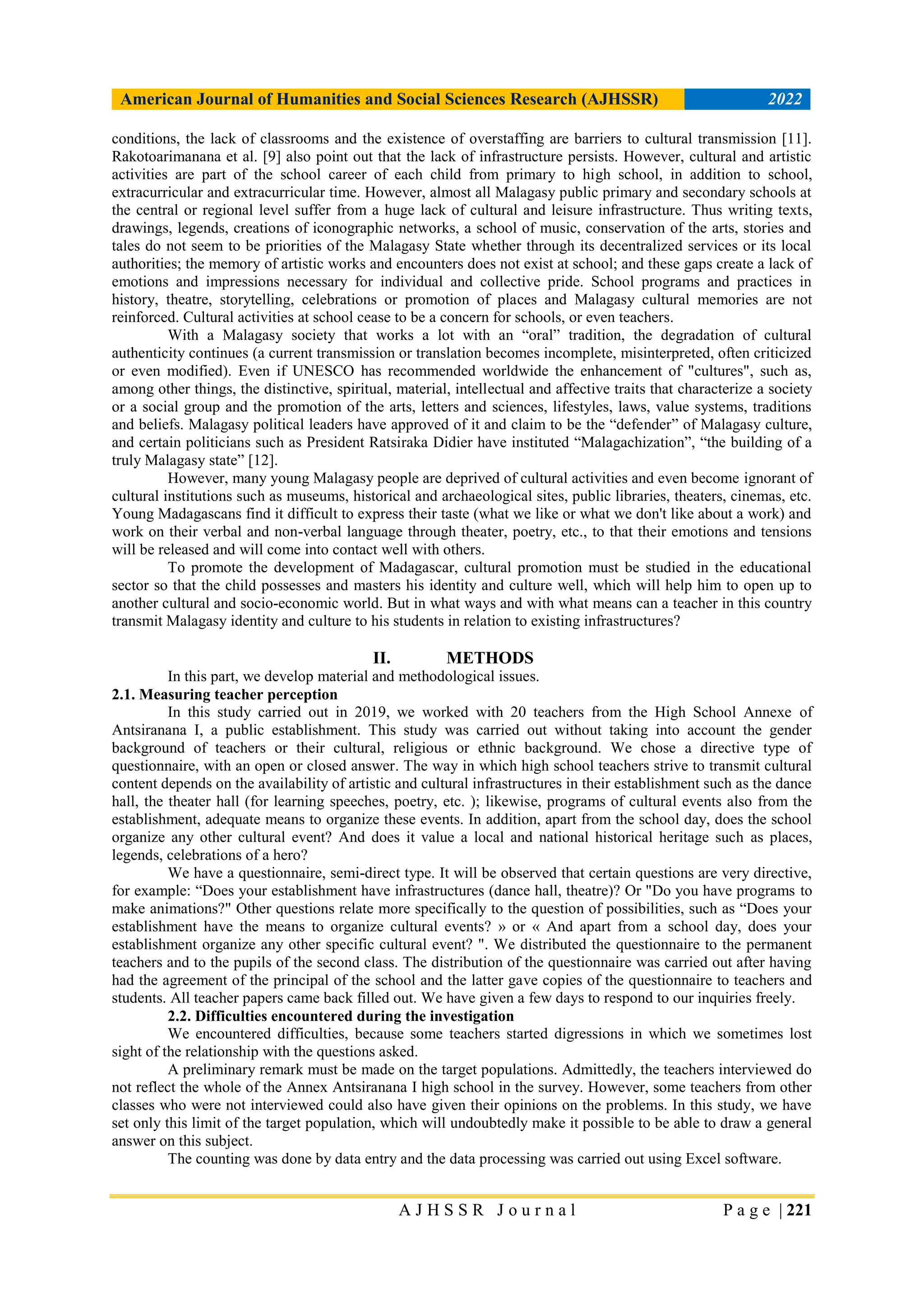 Malagasy culture and education sector | PDF