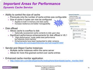 W23 - Advanced Performance Tactics for WebSphere Performance | PDF