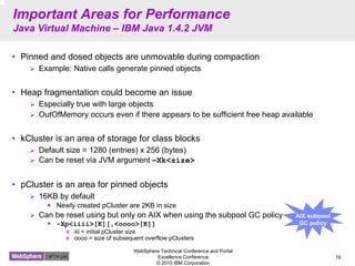 W23 - Advanced Performance Tactics for WebSphere Performance | PDF