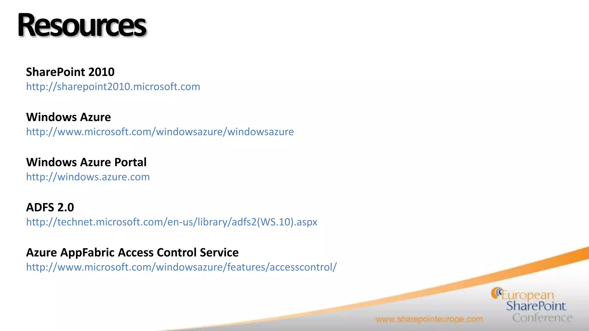 Federated Authentication in SharePoint 2010 | PPT
