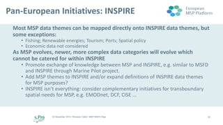 European sea basin perspectives on maritime spatial planning data ...