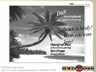 W2C Forum #3 Amy Hightower 20090715 | PPT