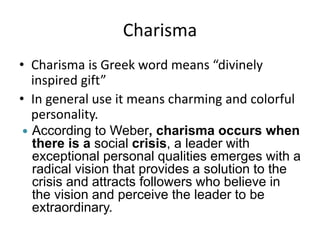 Charismatic Word