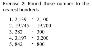 W2D3-4 Rounding off numbers Grade 3 Lesson | PPTX