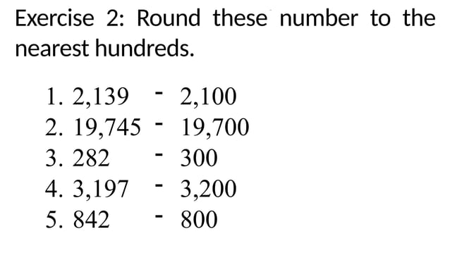 W2D3-4 Rounding off numbers Grade 3 Lesson | PPTX | Education