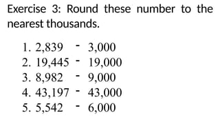 W2D3-4 Rounding off numbers Grade 3 Lesson | PPTX