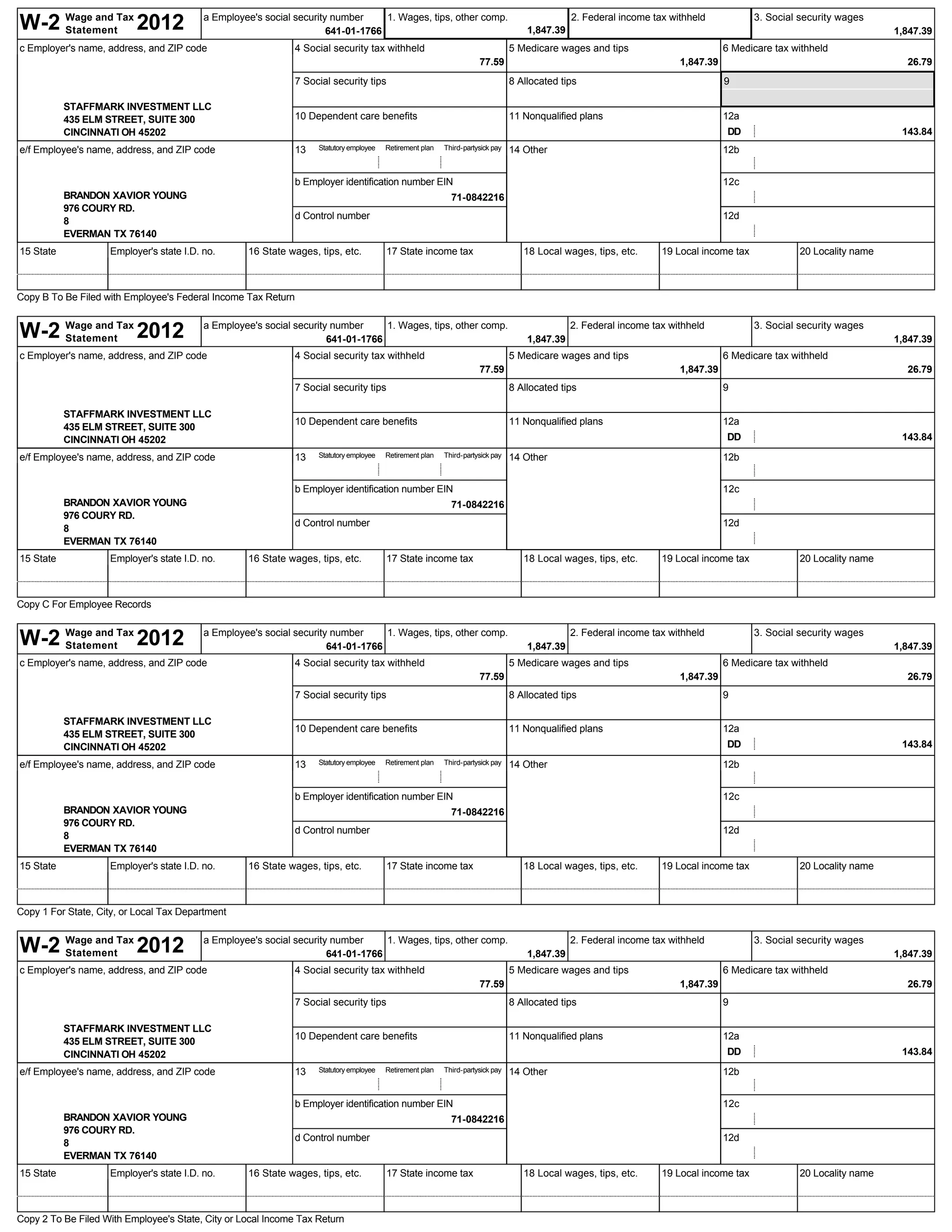 W2document 2 6-2013 | PDF