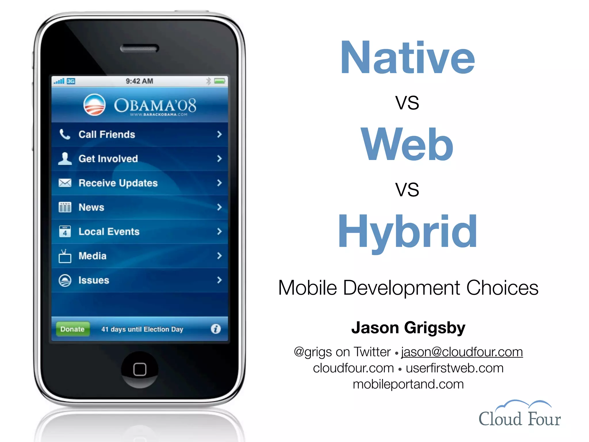 Native vs. Web vs. Hybrid: Mobile Development Choices | PPT