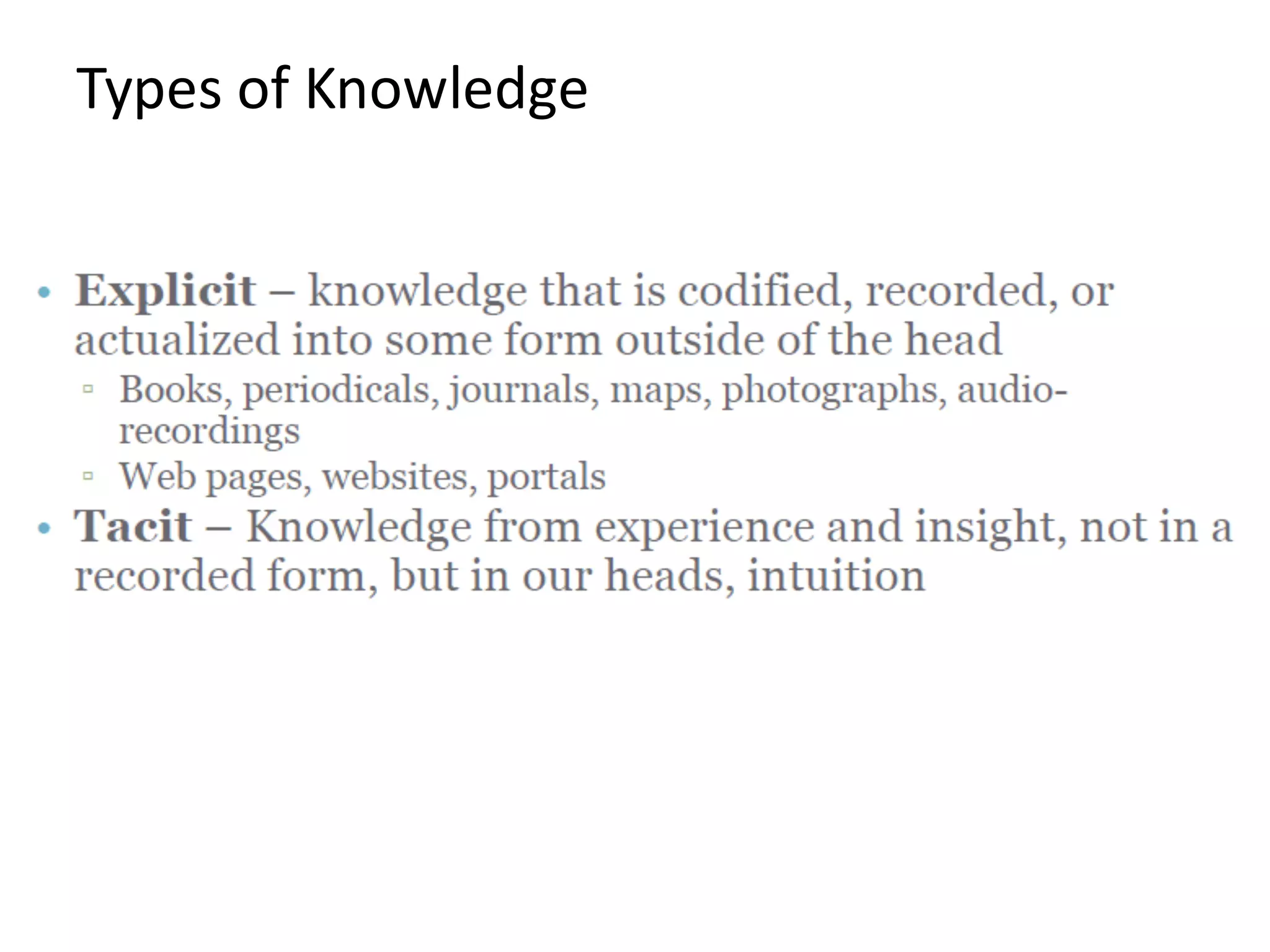 Knowledge Management Essentials | PPT