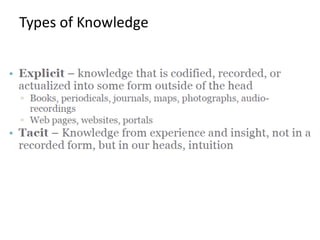 Knowledge Management Essentials | PPT