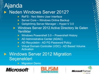 Windows Server 2003 R2 --> Windows Server 2012 Developer Preview Active ...