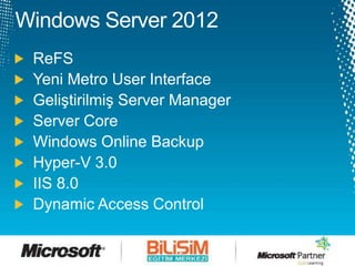 Windows Server 2003 R2 --> Windows Server 2012 Developer Preview Active Directory Migration | PPTX