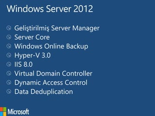 Windows Server 2008 R2 --> Windows Server 2012 Active Directory Migration | PPTX