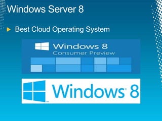 Windows Server 2008 R2 --> Windows Server 2012 Developer Preview Active Directory Migration | PPTX