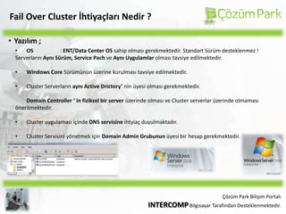 windows server 2008 r2 hyper-v fail over cluster | PPT