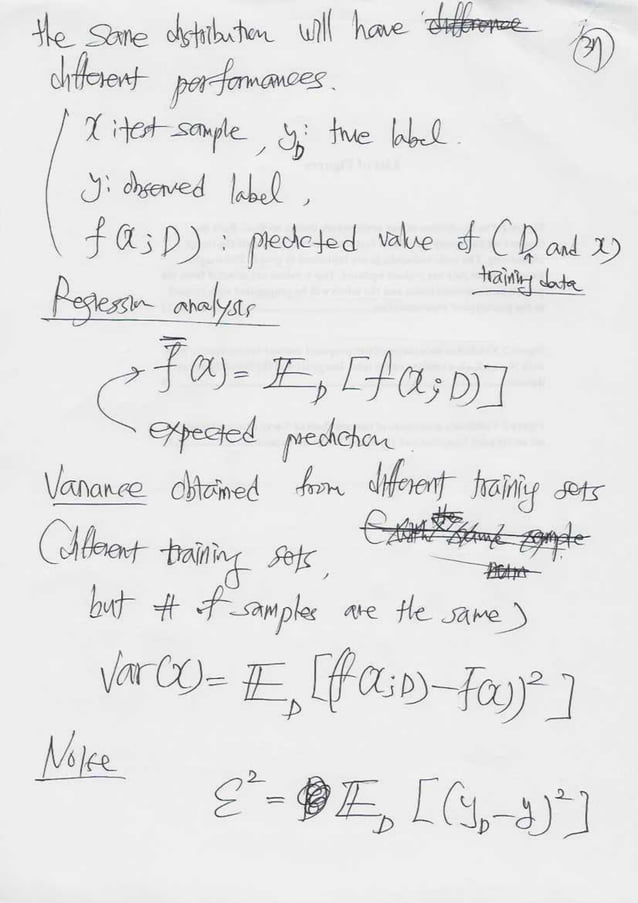 Model Evaluation and Model Selection (Summary of Chapter 2 of Machine ...