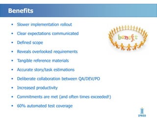 Acceptance- and Behavior-Driven Development with Cucumber: Three Case ...
