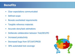 Acceptance- and Behavior-Driven Development with Cucumber: Three Case ...