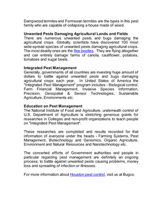 Pest Management Introduction | DOCX