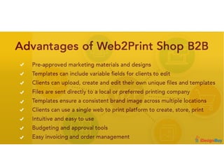 Web 2 Print Solutions for B2B storefronts | PPT