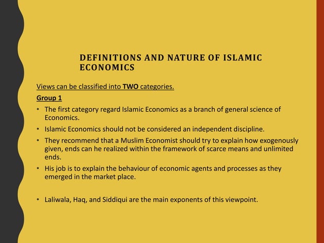 W2 ppt defining islamic economics | PDF | Islam | Religion & Spirituality