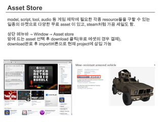 introduce unity3D and playmaker basic | PPT