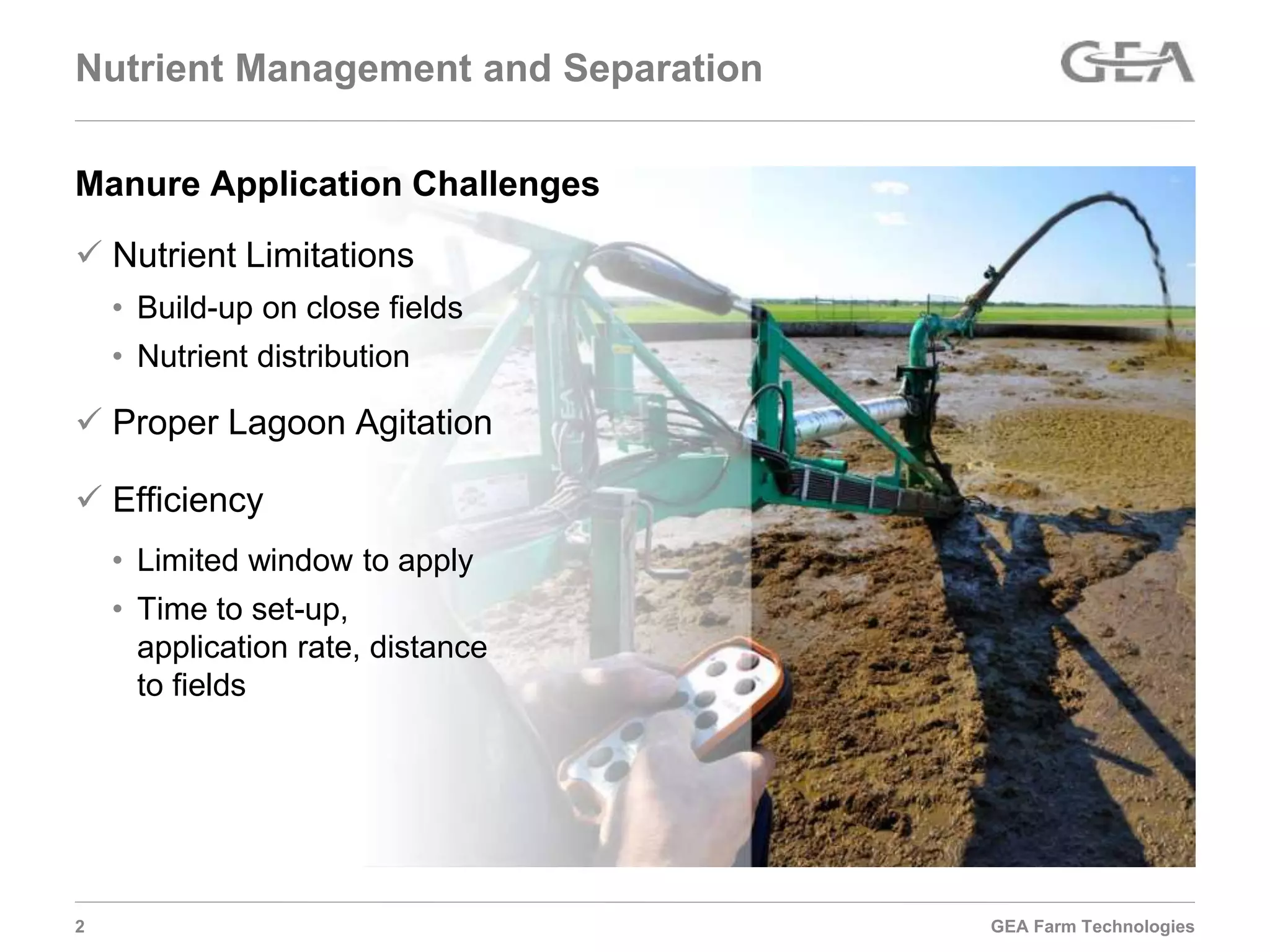 Manure Separation: Bedding and Nutrient Recovery | PPT
