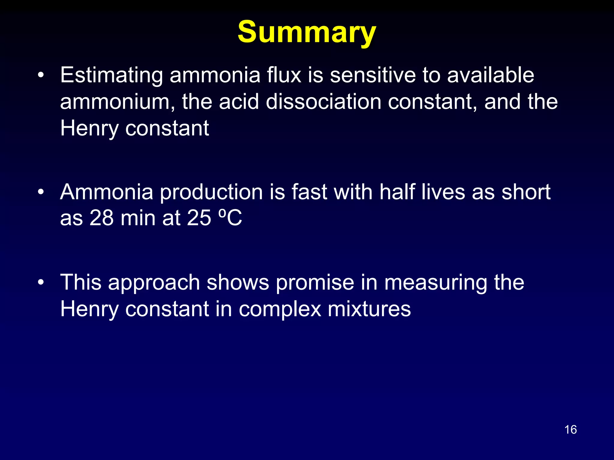 Activation Energy of Urea Hydrolysis and Ammonia Henry Constant Effects ...