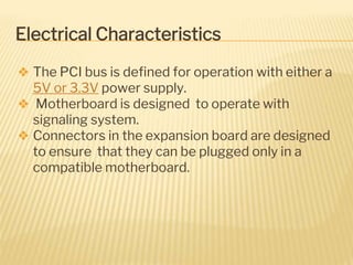 PCI BUS | PPTX