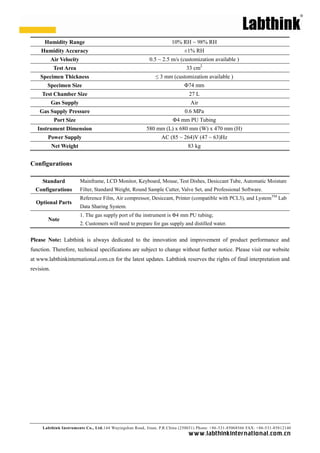 W3-031-Water-Vapor-Transmission-rate-Tester | PDF | Computer ...