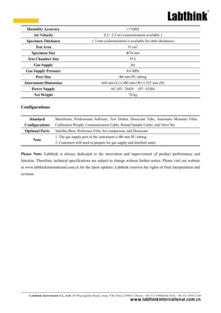 W3-060-Water-Vapor-transmission-rate-test-system | PDF | Physics | Science