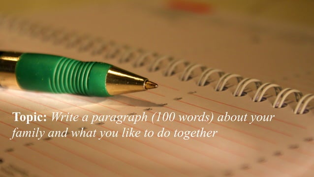 Writing 3- Unit 1 - PARAGRAPH DEFINITION | PPT
