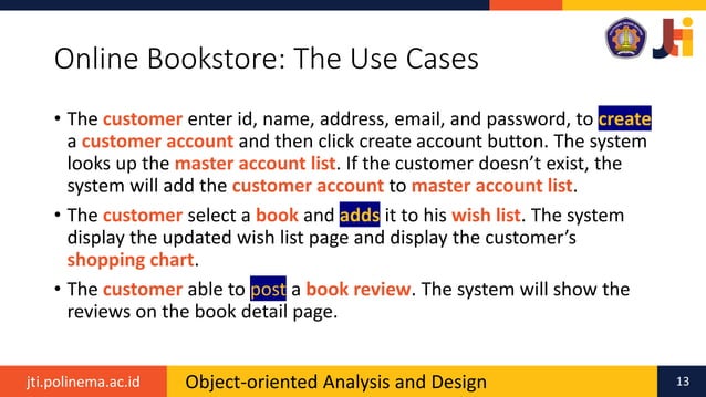 Use case modelling for beginner in Higher education | PPT