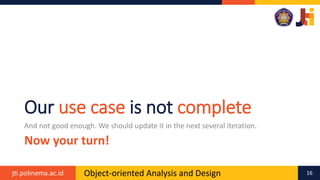 Use case modelling for beginner in Higher education | PPTX
