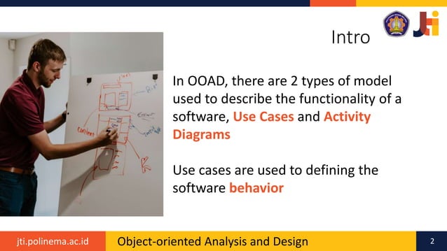 Use case modelling for beginner in Higher education | PPT