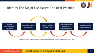 Use case modelling for beginner in Higher education | PPTX