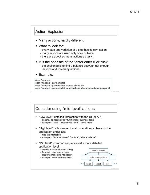 Anti-Patterns for Automated Testing | PDF