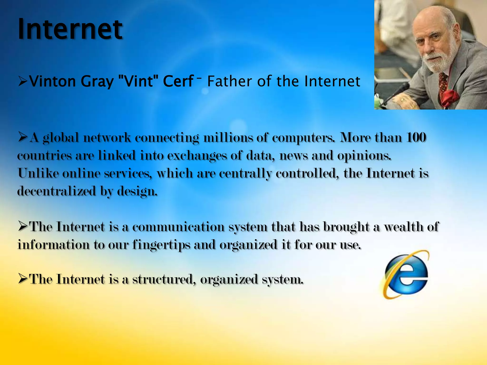 World Wide Web and Internet | PPTX